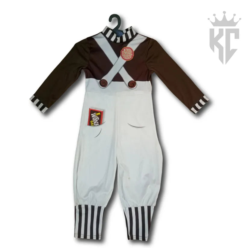 Oompa Loompa Costume (Pre-Loved) – Willy Wonka's Factory Helper Outfit ...