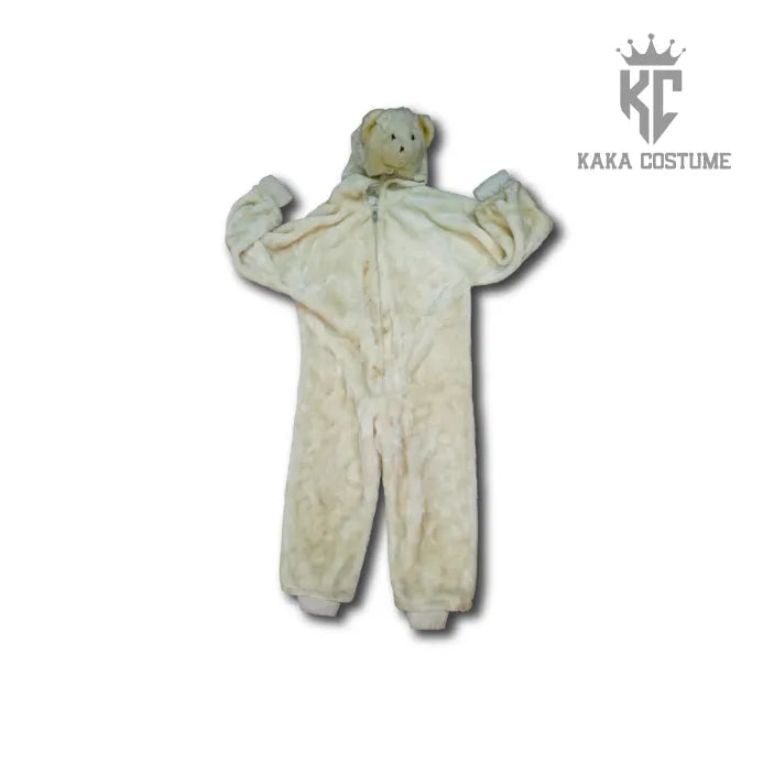 Pre-Loved Kids’ Polar Bear Costume – Cozy Animal Dress-Up – Kaka Costumes
